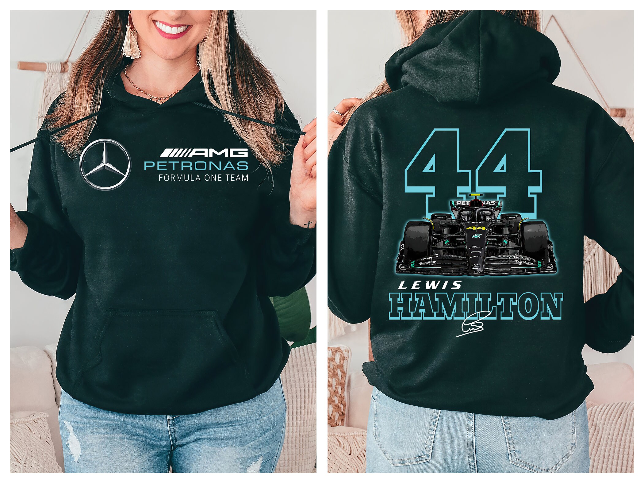 Lewis Hamilton Shirt, Lewis Hamilton Formula One Sweatshirt, F1 Two ...