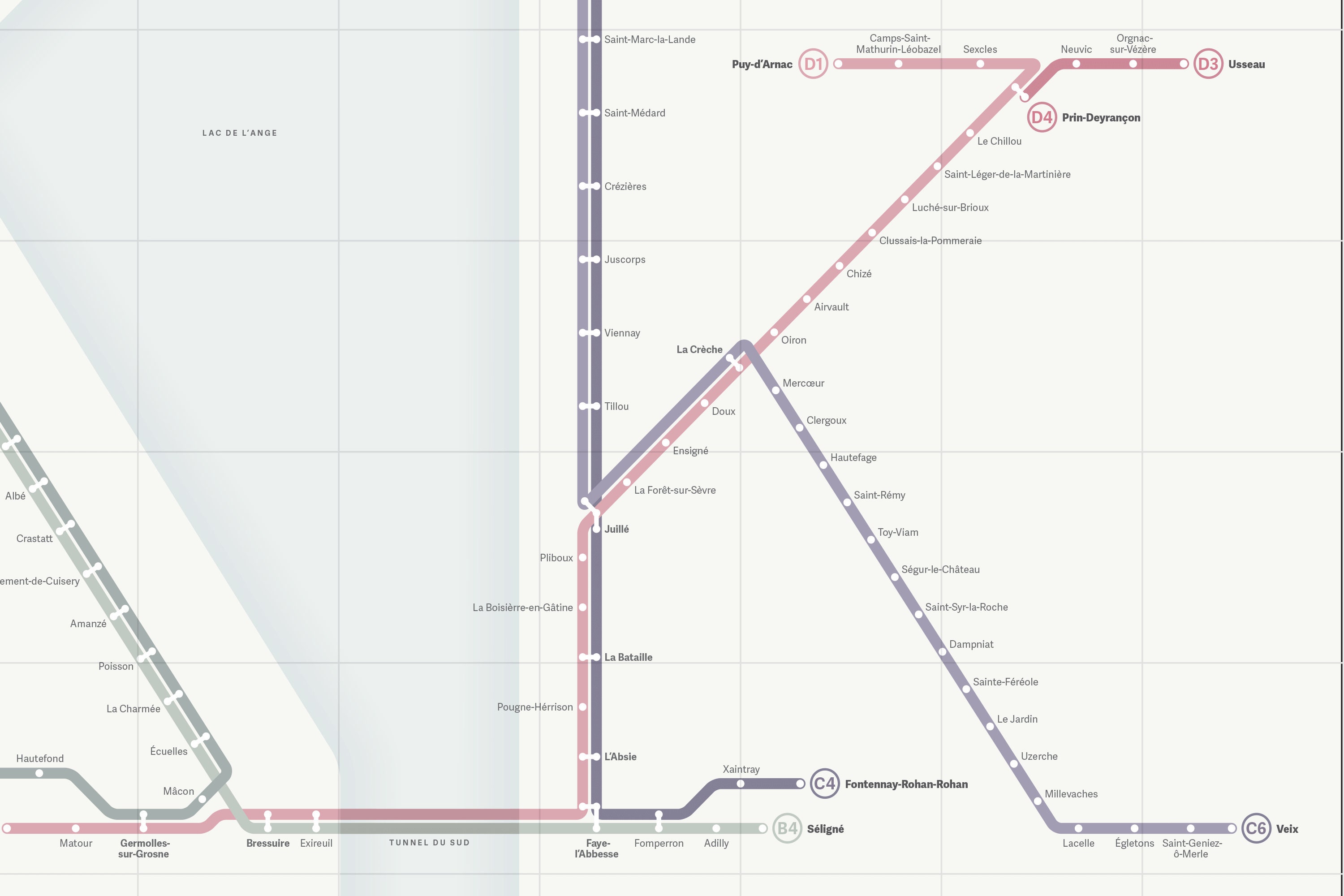 Typographic Transit Maps Stylized Map Designs - Etsy
