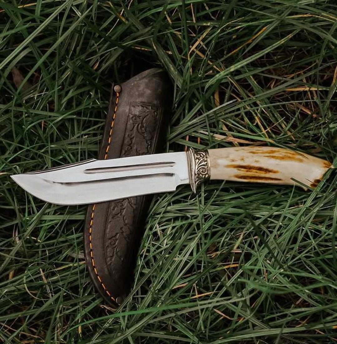 Handmade Knife "trophy". Hunting, Fishing, Camping, Hiking, Tourist ...