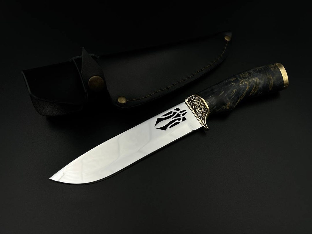 Handmade Knife patriot. Coat of Arms of Ukraine, Ukrainian Symbols ...