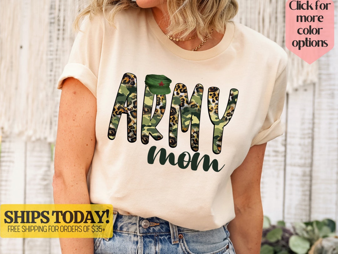 Army Mom Shirt, Military Shirt, Proud Army Mom Shirt, Cool Mom Gifts ...
