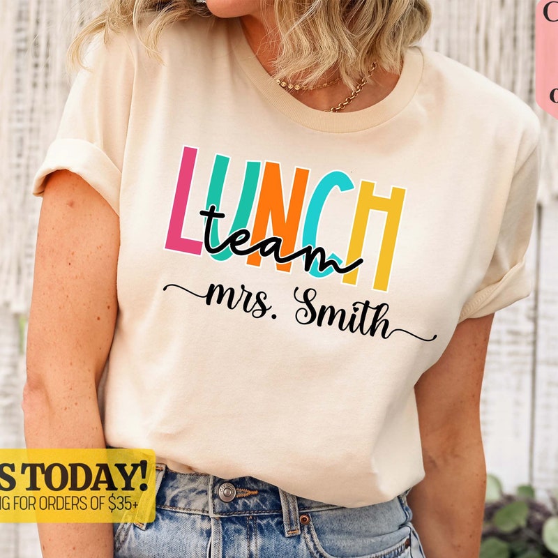Lunch Lady Shirt - Etsy