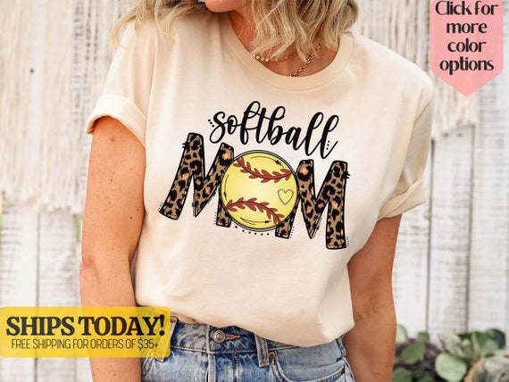 Softball Mom Shirt Softball Mom Shirt Gift Softball Mom | Etsy