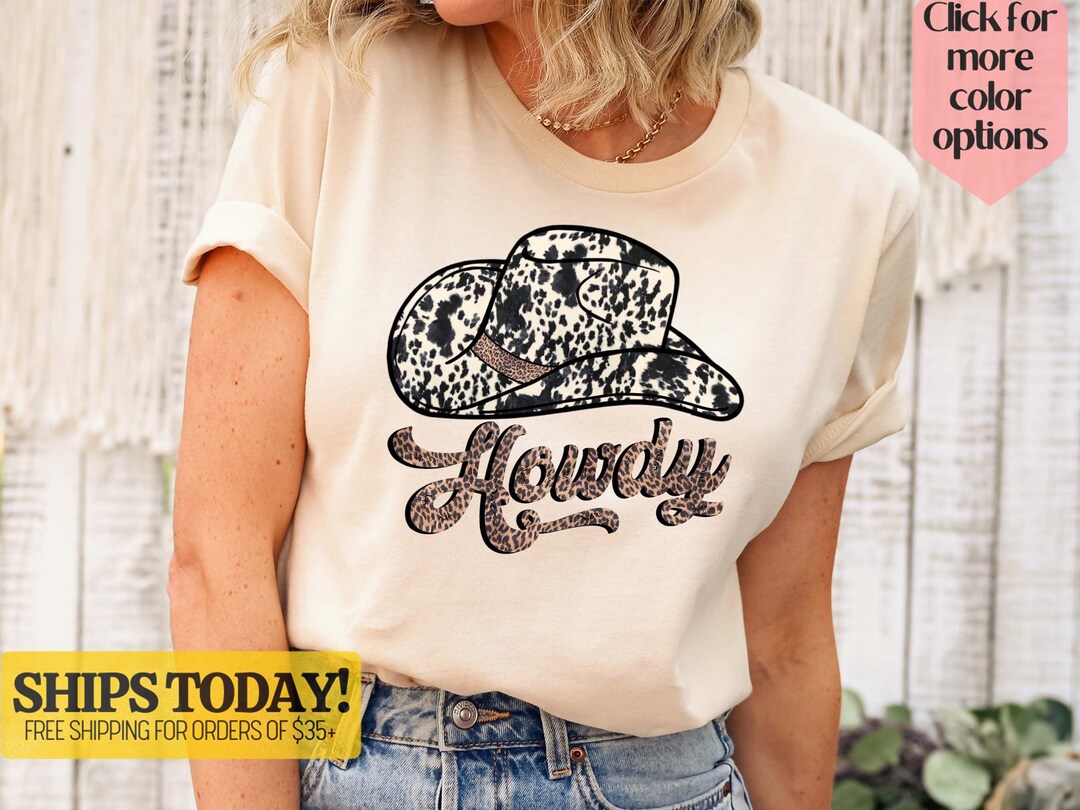 Howdy Graphic Tee, Howdy Women Shirt, Country Music Shirt, Nashville ...