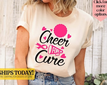 Cheer for the Cure Shirt - Etsy
