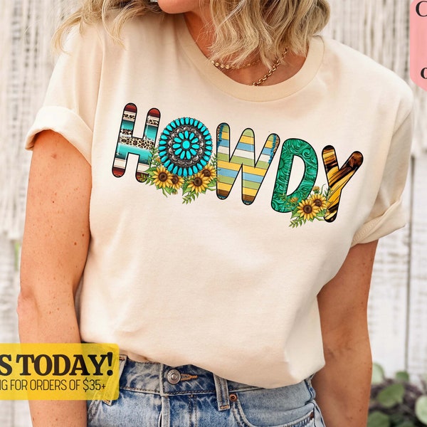 Howdy Shirt - Etsy