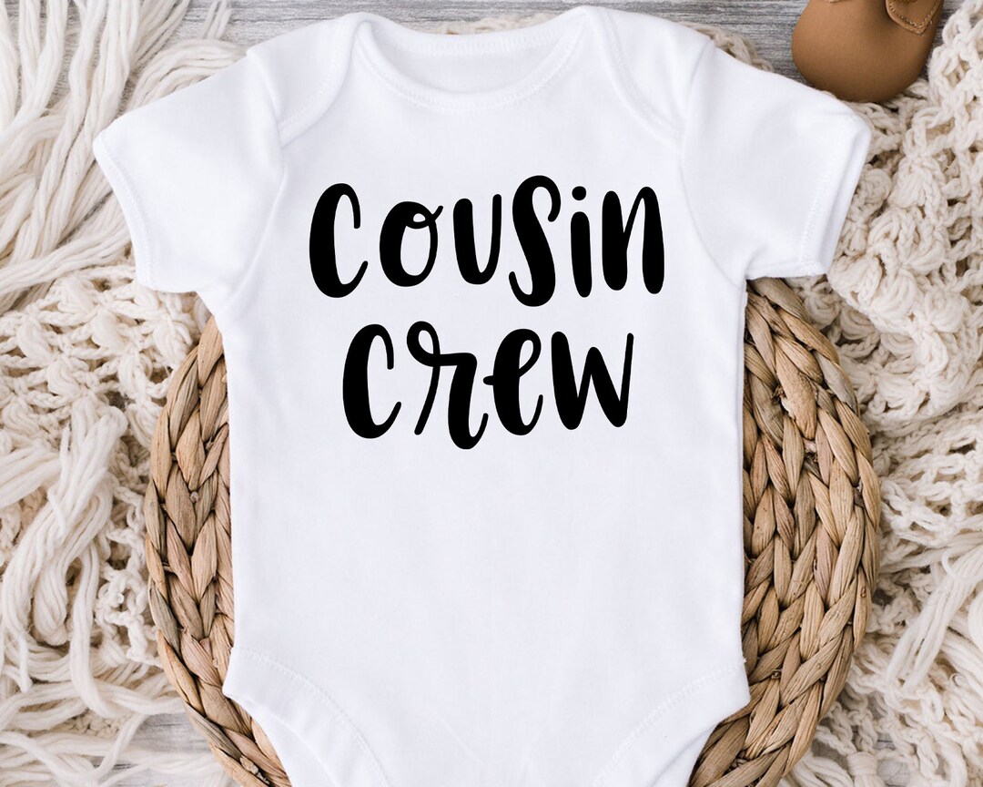 Cousin Crew Onesie, Cute Baby Onesie, New Cousin Onesie, Baby Shower Keepsake, Cousin Crew Gift ...