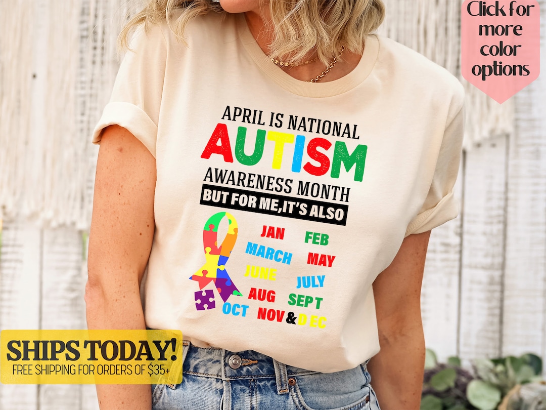 Autism Awareness Shirt, Neurodiversity Shirt, Autistic Pride Shirt ...