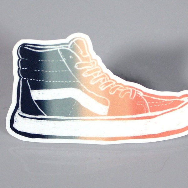 Vans Shoe Sticker - Etsy
