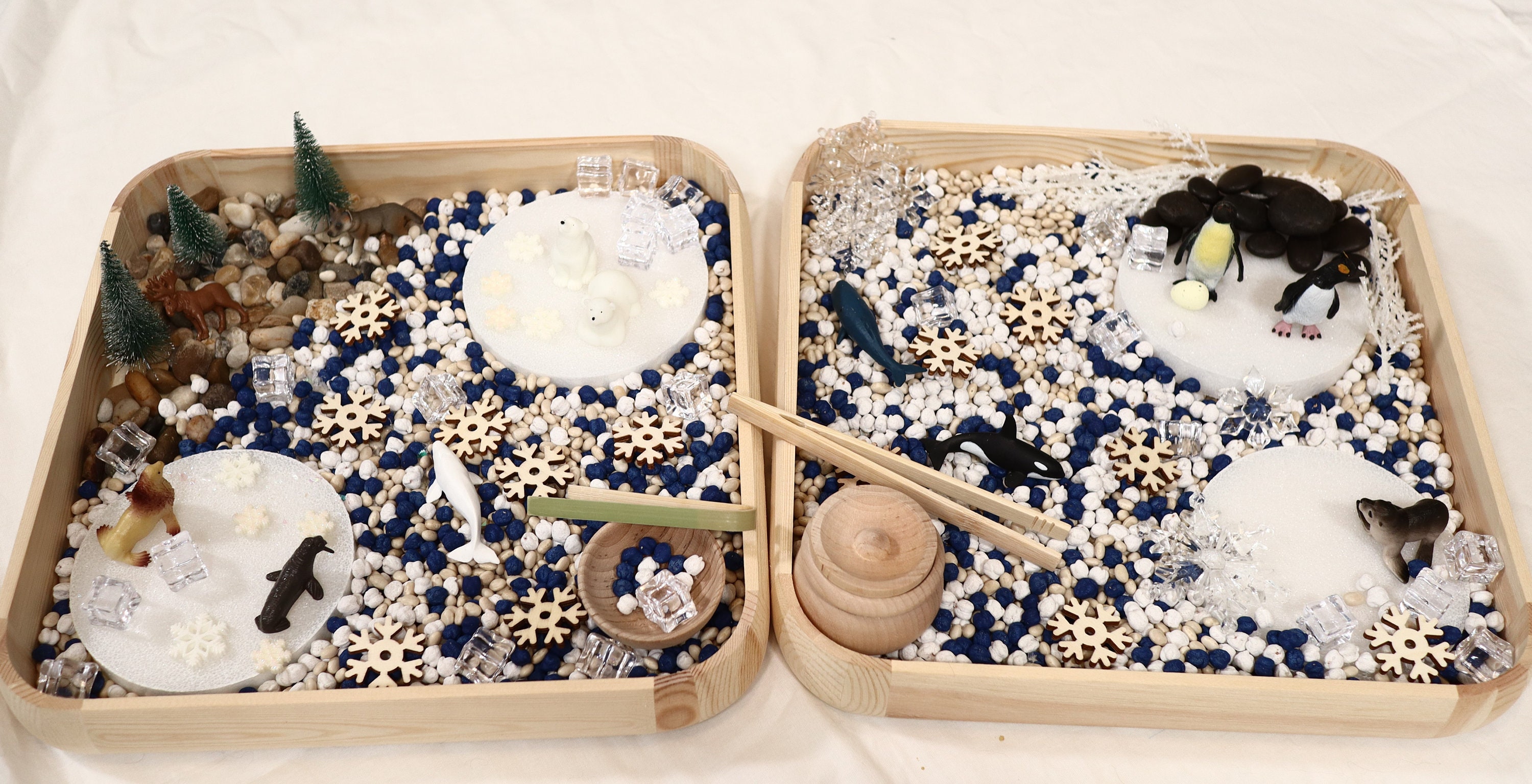 Up in the Arctic & Penguin Playground POLE TO POLE Loose - Etsy