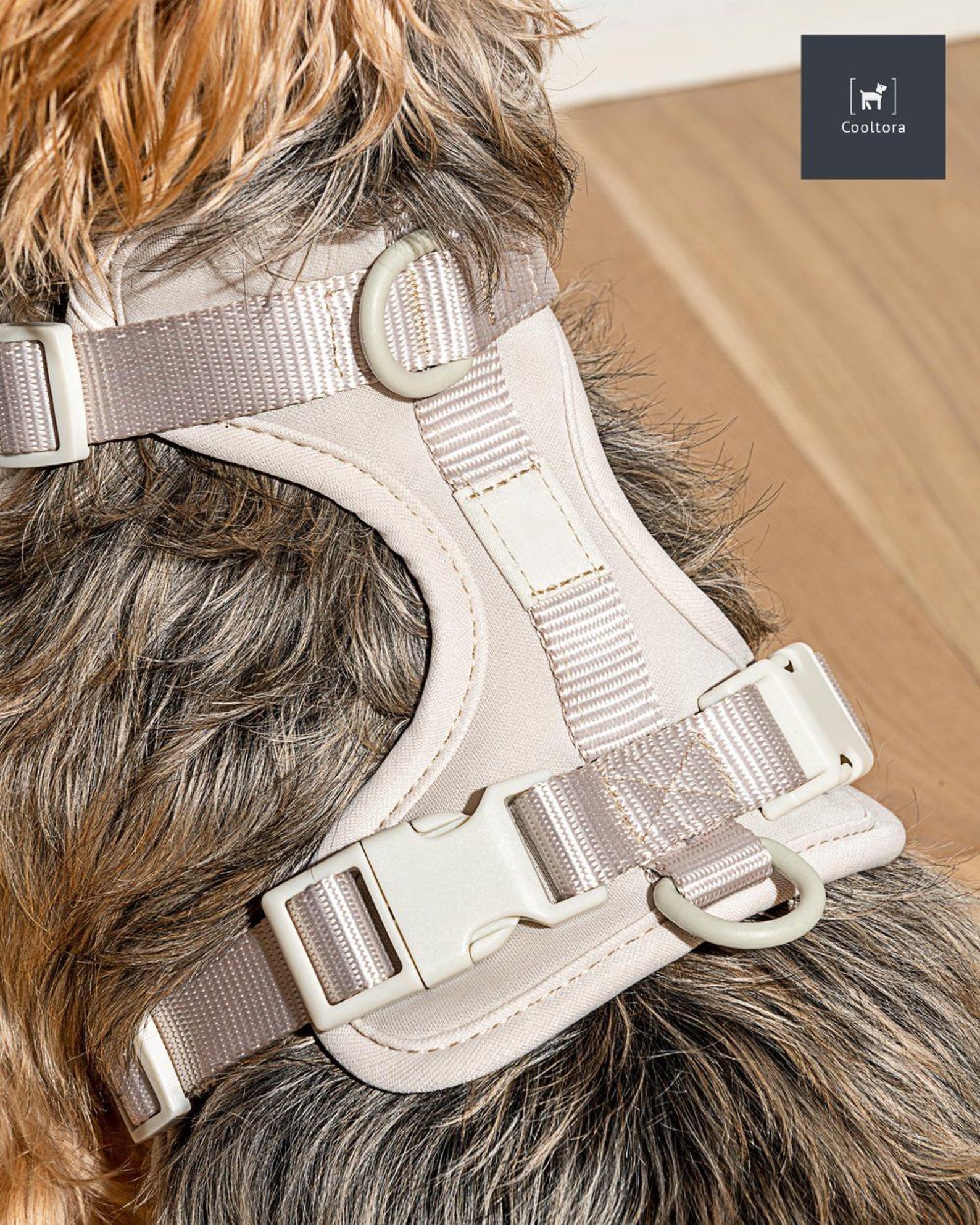 Grey Harness | Soft Stretch Poly Base Dog Harness With Flex Poly Coated ...