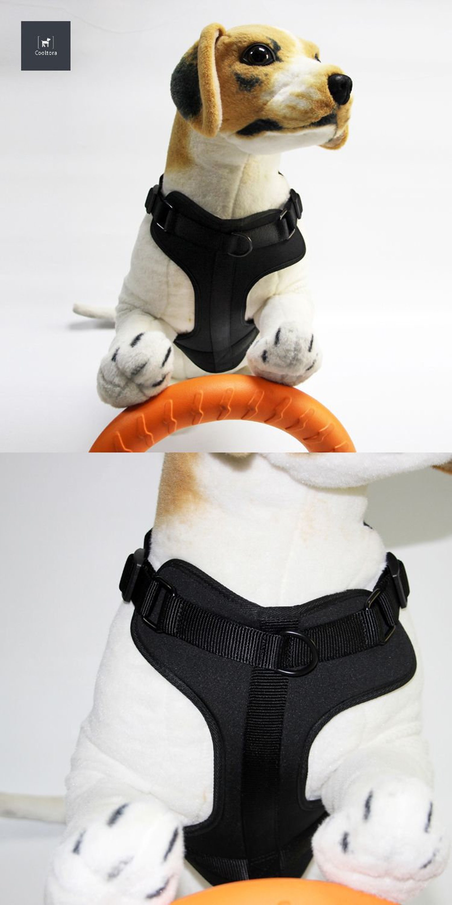 Grey Harness Soft Stretch Poly Base Dog Harness With Flex - Etsy