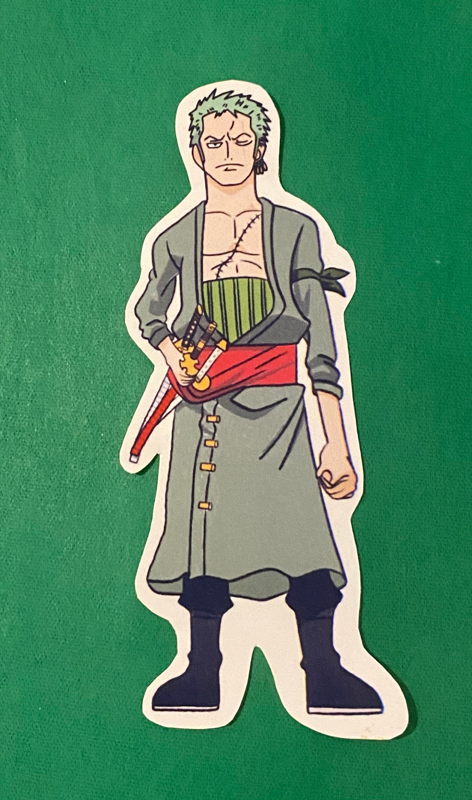 Roronoa Zoro Sticker | Etsy