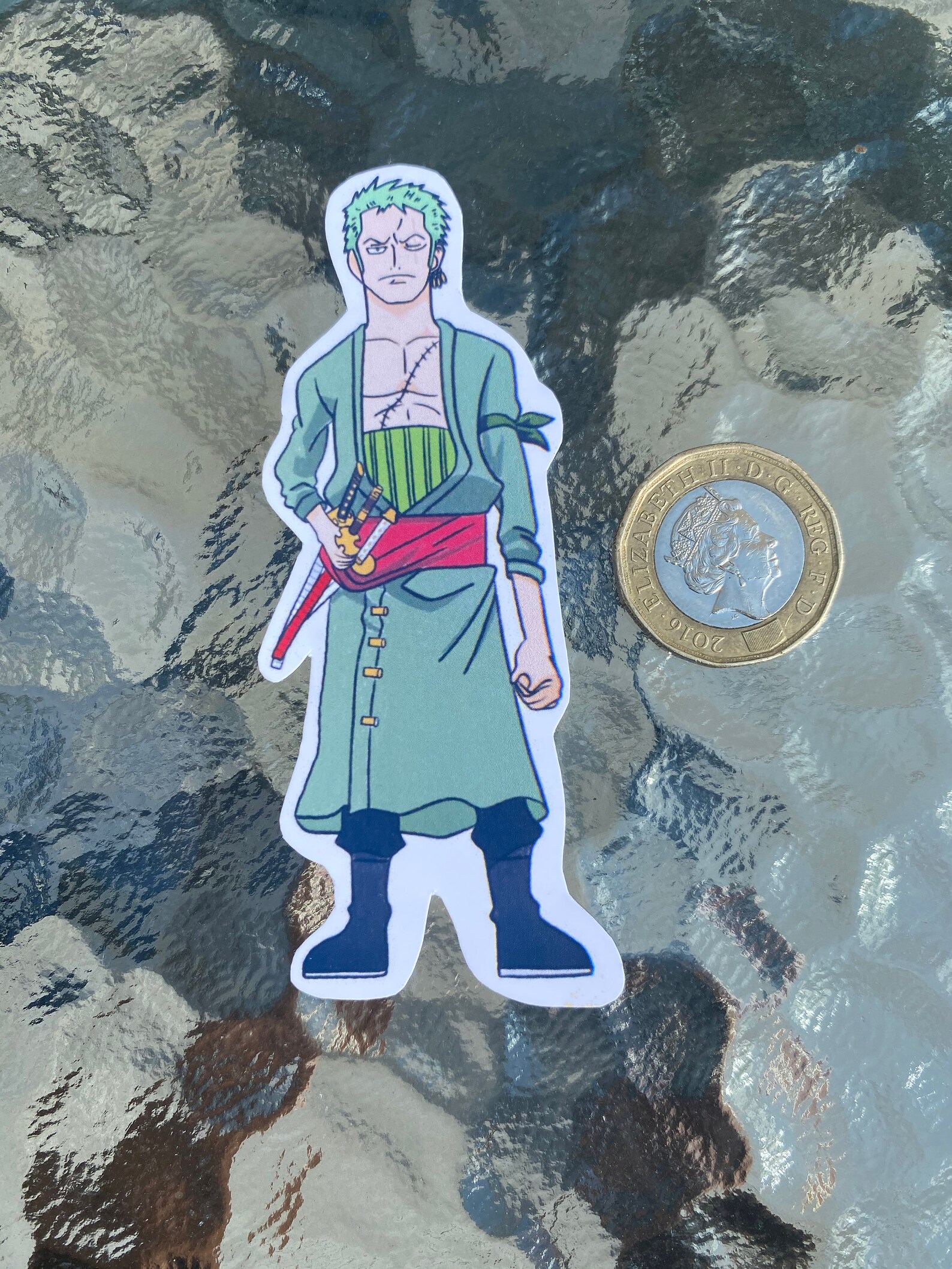 Roronoa Zoro Sticker | Etsy