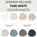 Sherwin Williams Pure White Color Palette Pure White Color Scheme ...