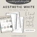 Sherwin Williams Aesthetic White Color Palette | Aesthetic White Color ...