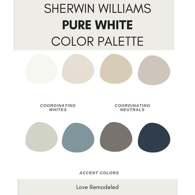 Sherwin Williams Pure White Color Palette Pure White Color Scheme ... Sherwin Williams Pure White Color Palette Pure White Color Scheme ...