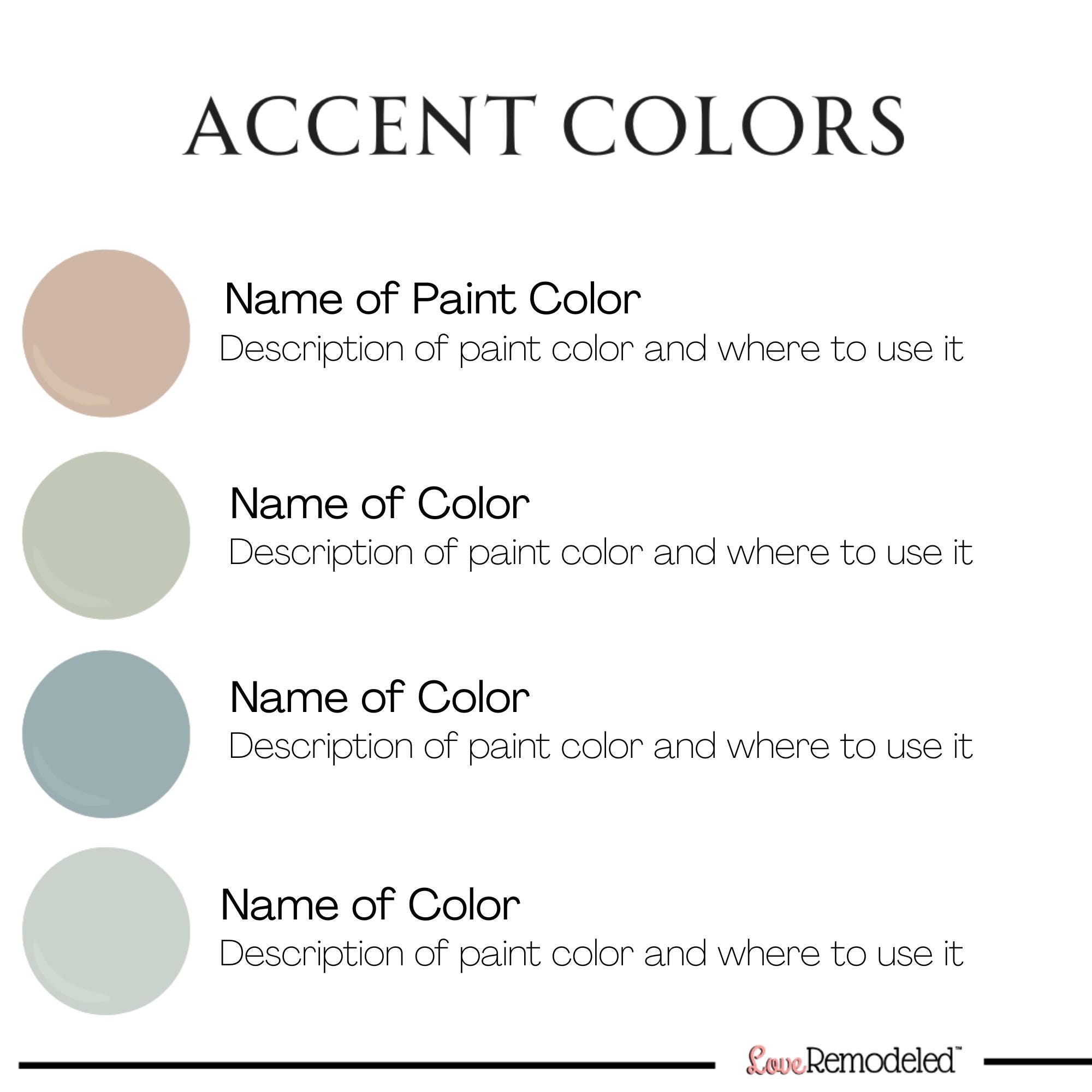 Benjamin Moore Beach Home Paint Color Palette | Beach Home Color Scheme ...