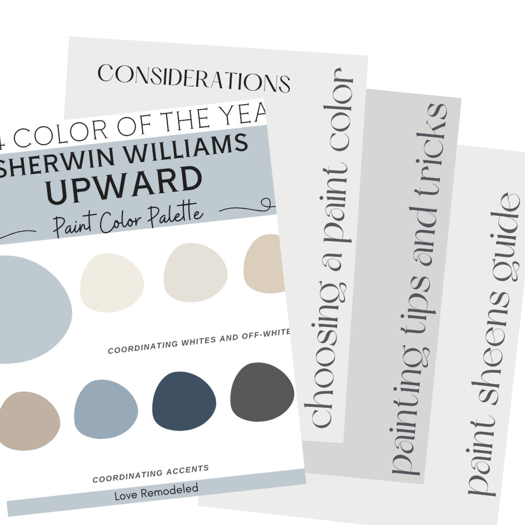 Sherwin Williams Upward Color Palette: 2024 Interior Paint Scheme ...
