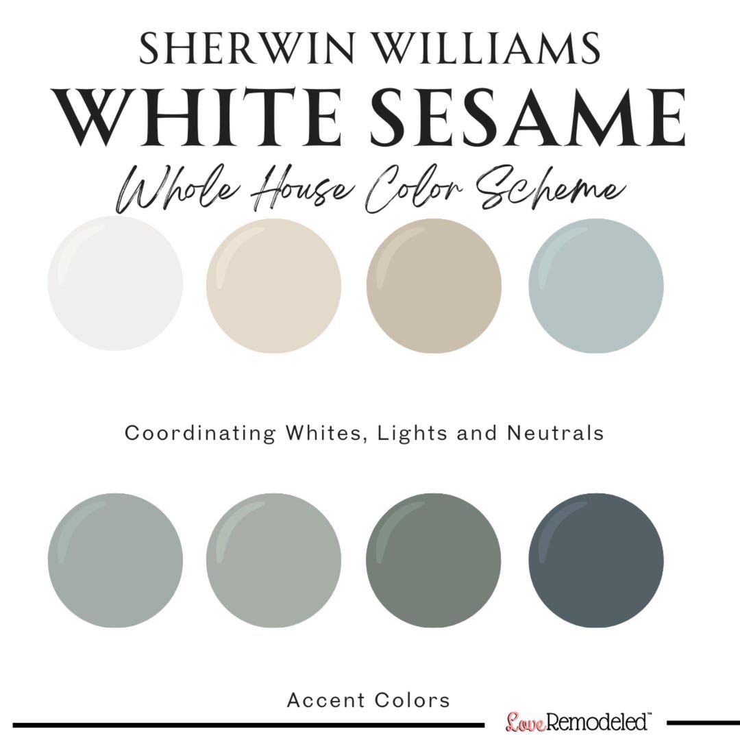 White Sesame Sherwin Williams