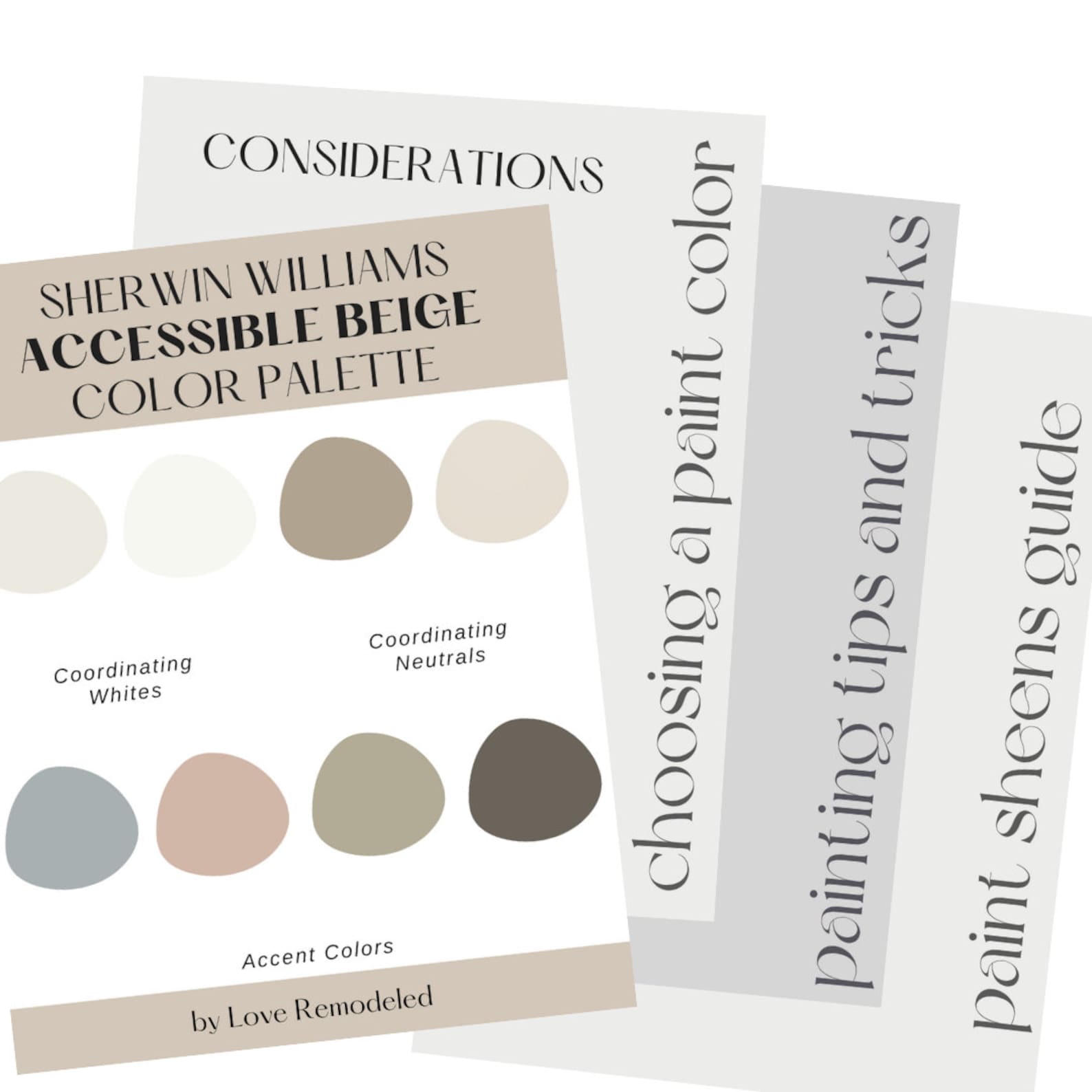 Sherwin Williams Accessible Beige Color Palette Accessible Beige Color ...