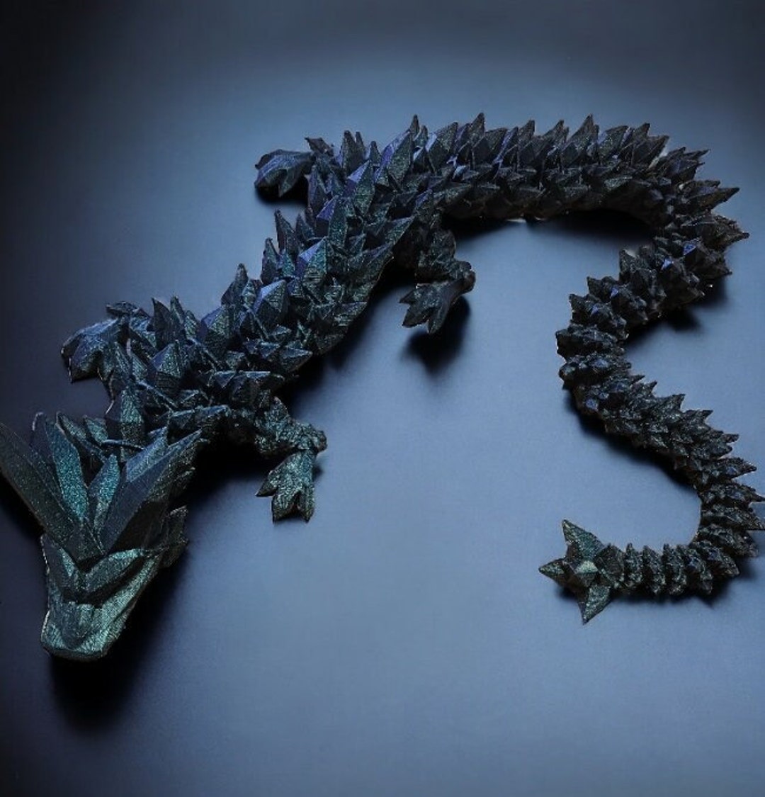 Articulated Crystal Gem Dragon - Etsy
