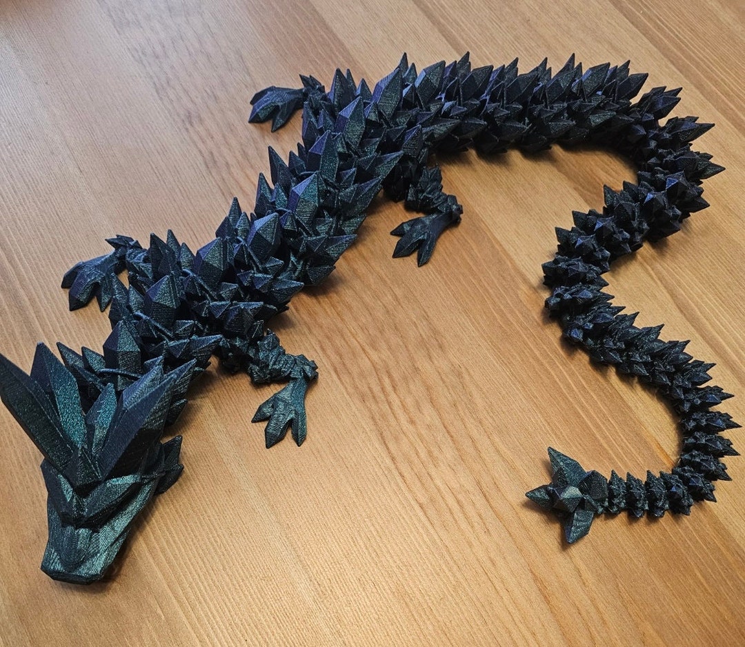 Articulated Crystal Gem Dragon. Extra Large - Etsy