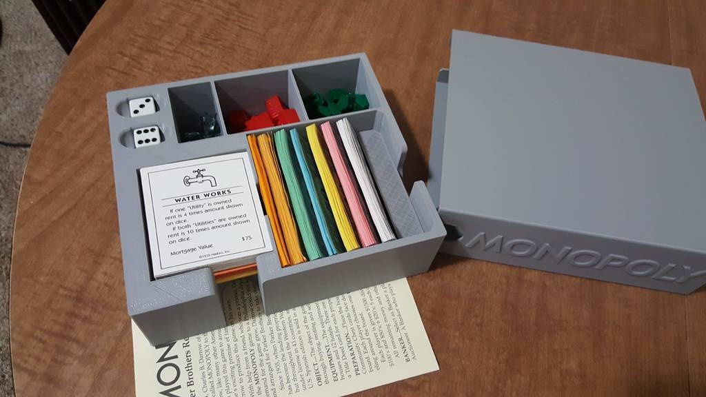 Monopoly Piece Organizer - Etsy