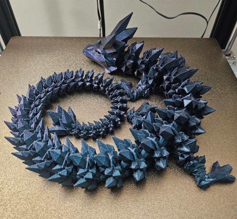 Articulated Crystal Gem Dragon - Etsy