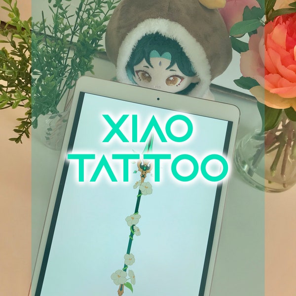 Genshin Xiao Tattoo - Etsy