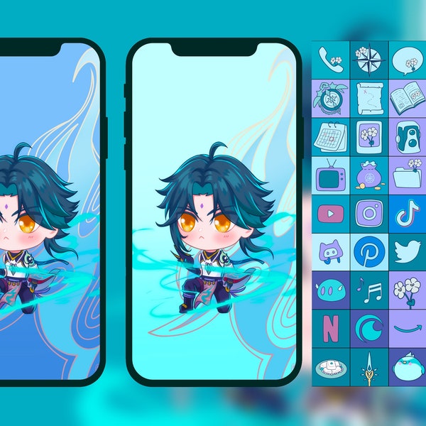 Genshin Phone Icons - Etsy