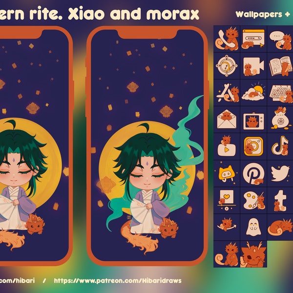 Genshin Phone Icons - Etsy