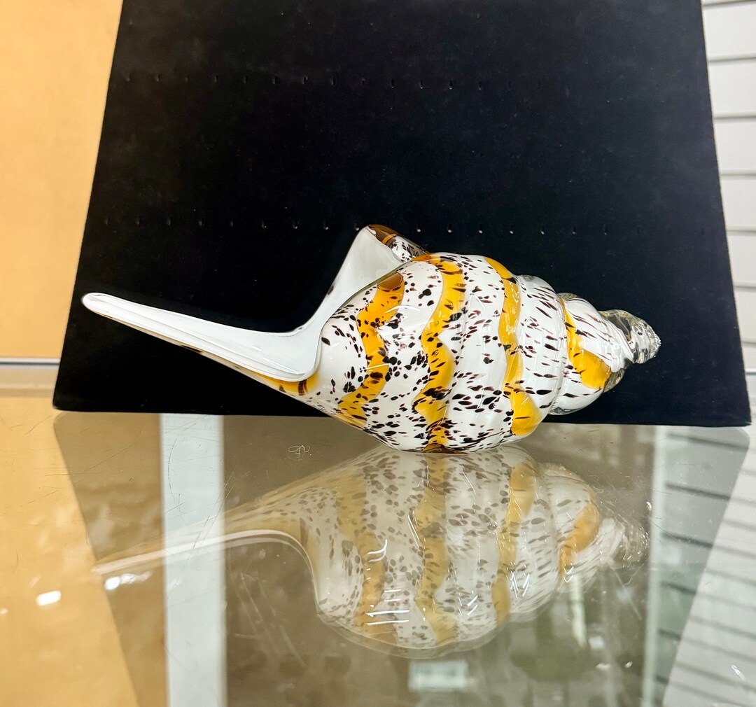 Art Glass Couch Shell, Handmade - Etsy