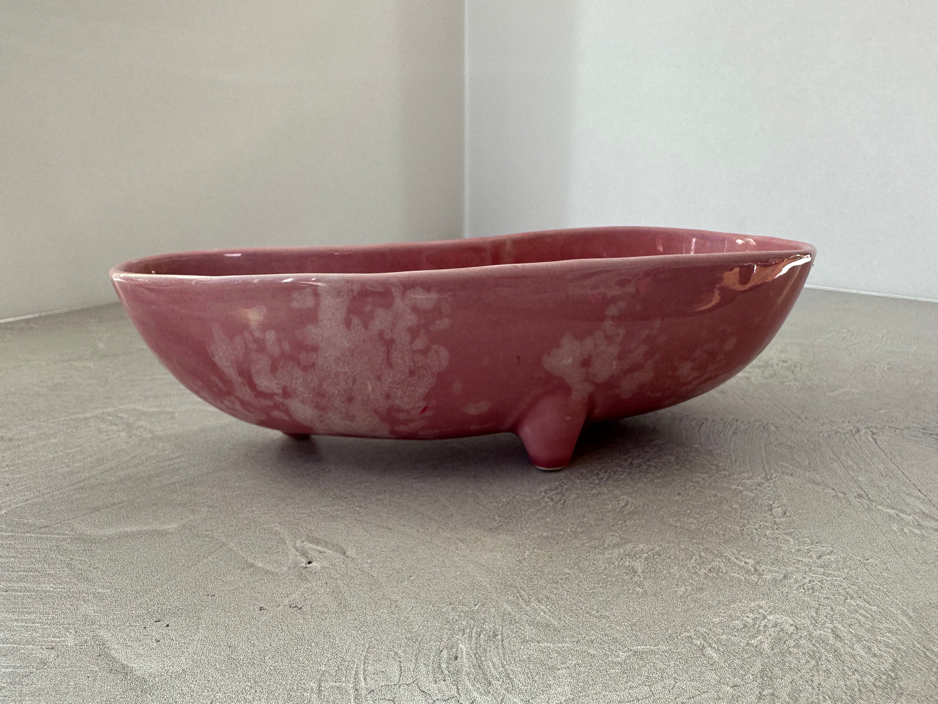 Vintage Covina Pottery Pink Dish - Etsy