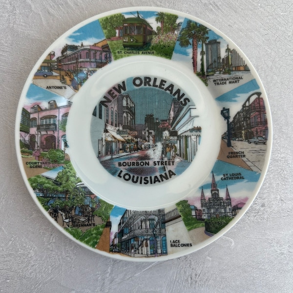 New Orleans Souvenir Plate - Etsy
