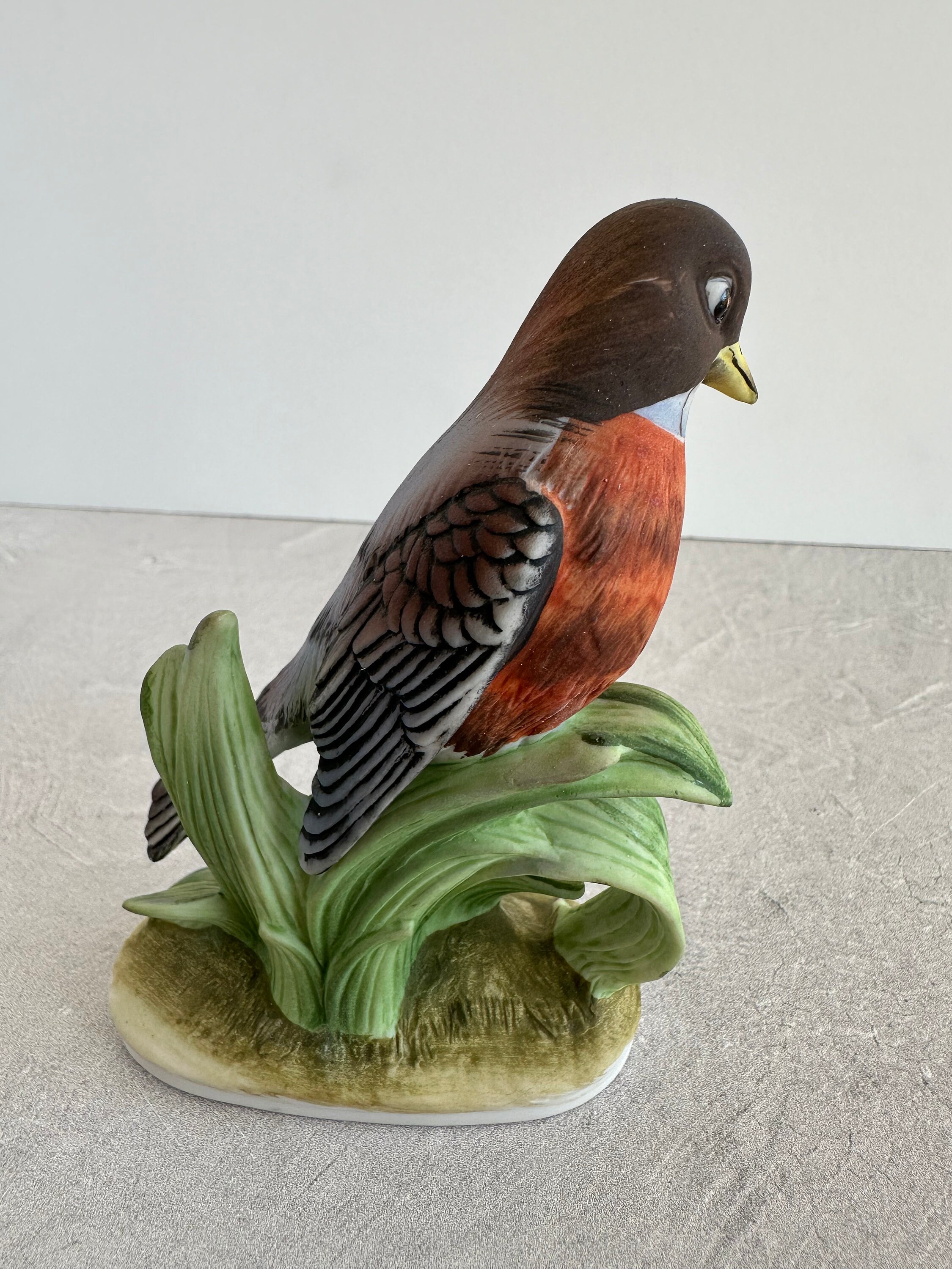 Vintage Lefton China Robin Bird - Etsy