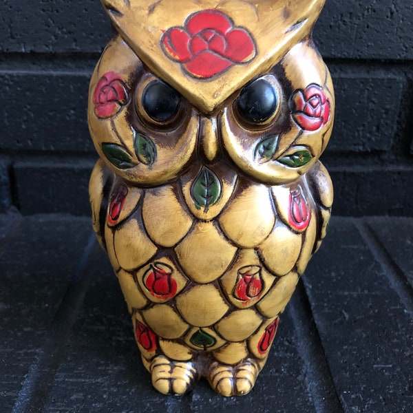 Owl Coin Bank - Etsy