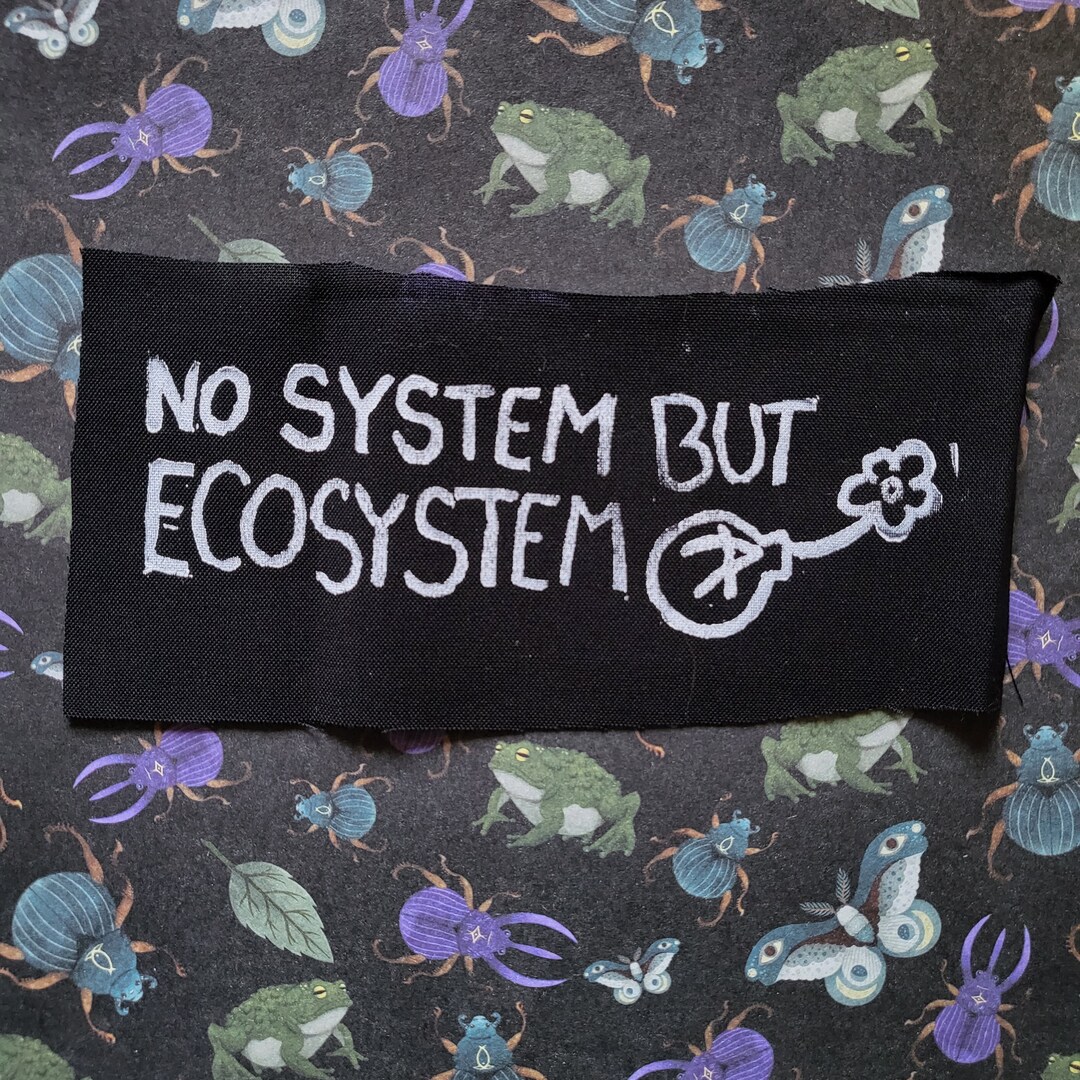 No System but Ecosystem Punk Cloth Patch - Etsy