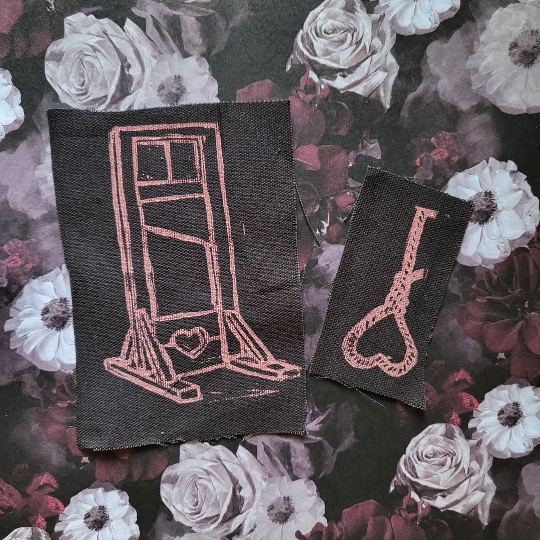 Guillotine and Noose Combo Punk Cloth Patch - Etsy
