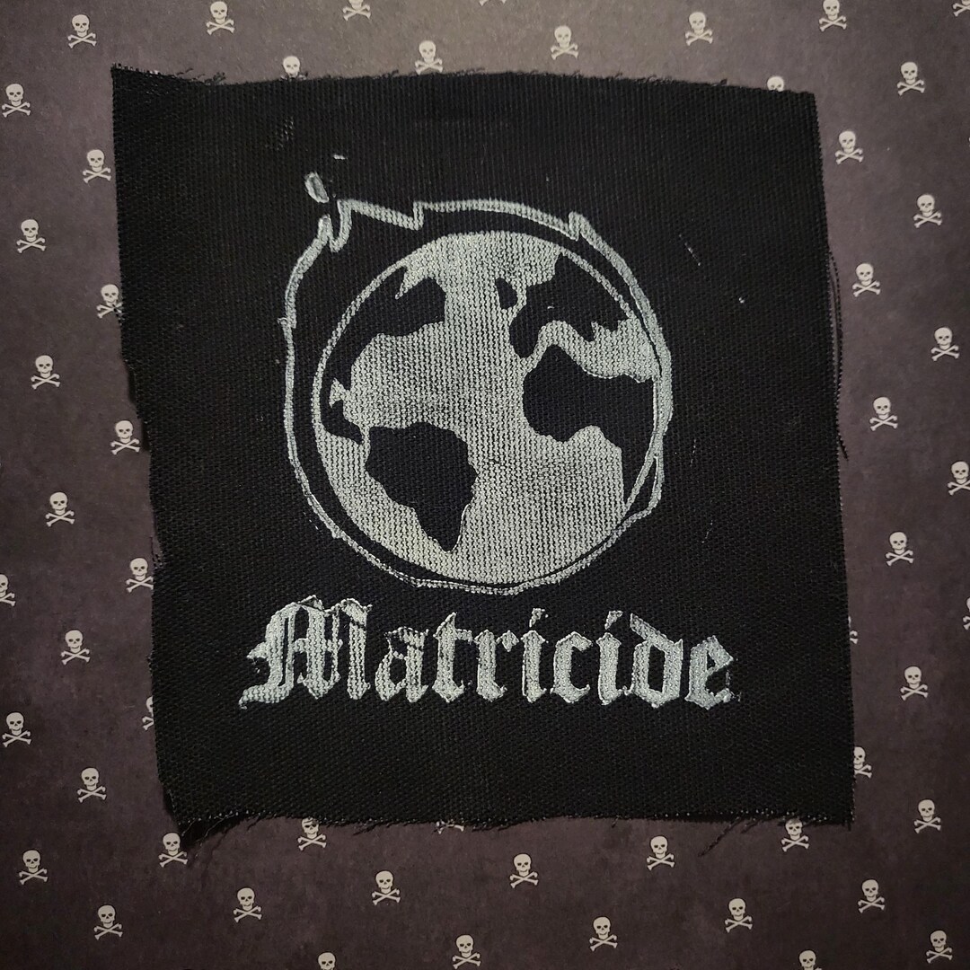 Matricide Mother Earth Punk Cloth Patch - Etsy