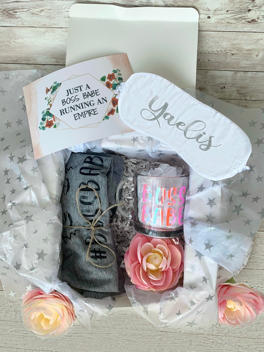 Boss Babe Gift Box, Gift Box, Girl Power , Personalized Gift Box, Best ...