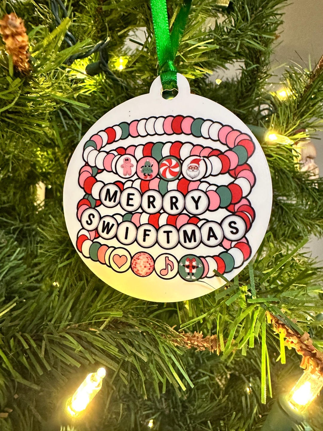Merry Swiftmas Ornament, Eras Tour, Swiftie Christmas Gift - Etsy