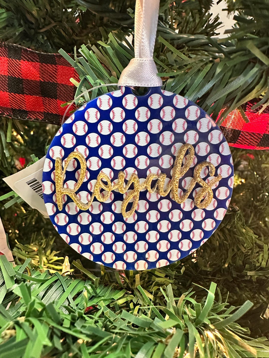3D Cursive KC Royals Acrylic Ornament, Laser Cut, 3d Letters, Acrylic ...
