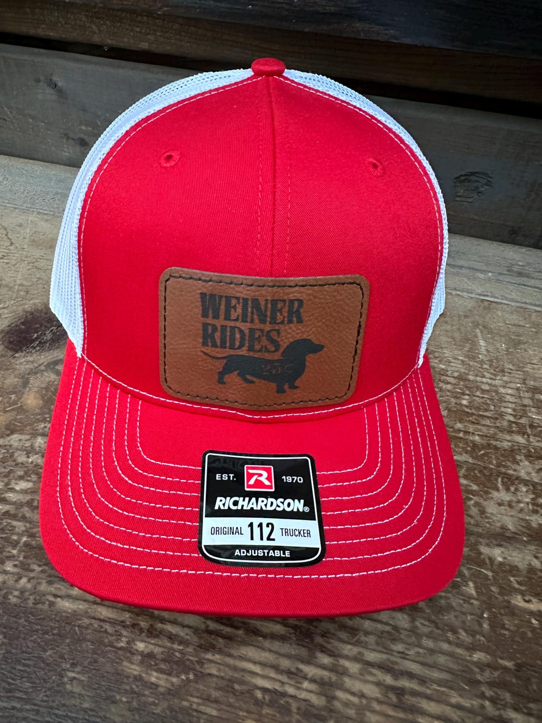Weiner Rides Dachshund Richardson 112 Trucker Hat - Etsy