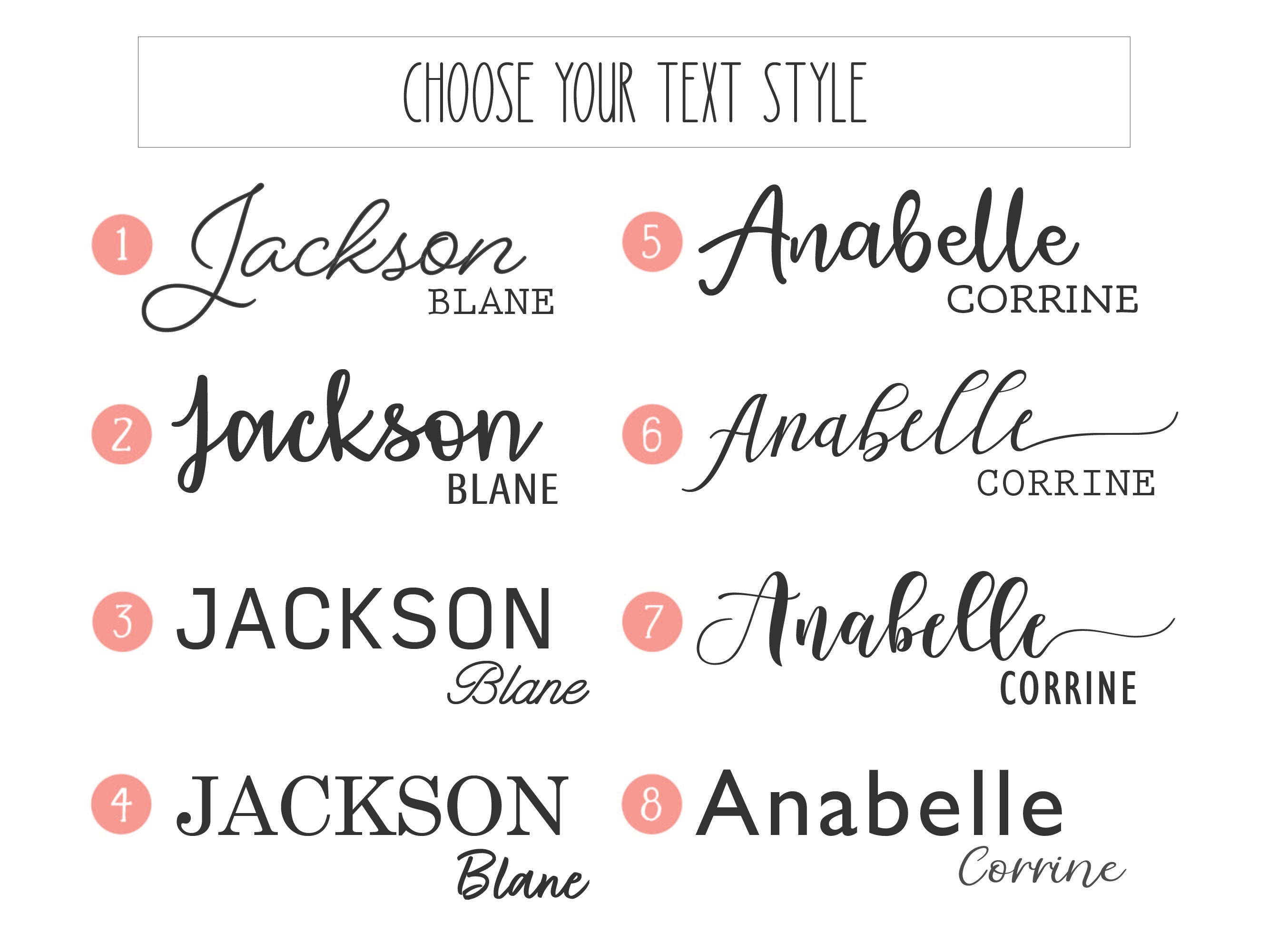 Personalized Baby Name Wood Sign, Custom Name for Nursery, Baby's Room ...