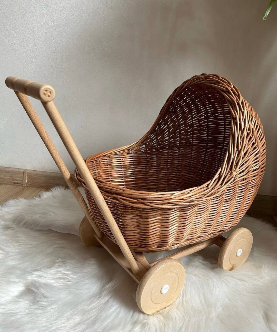 Pram for a Wicker Doll Gift for Children Pram for a Wicker Doll ...