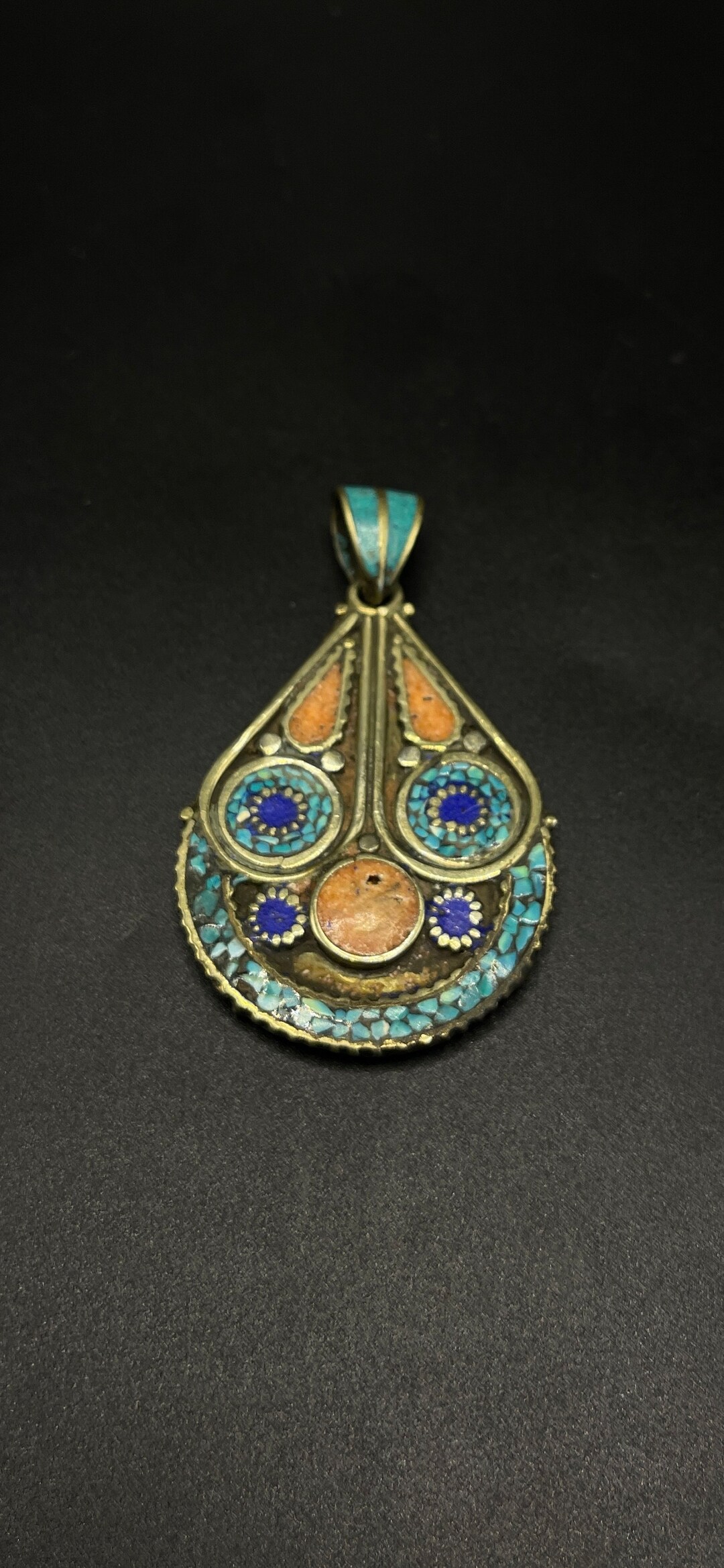 Wonderful Old Tibetan Nepalese Pendant - Etsy