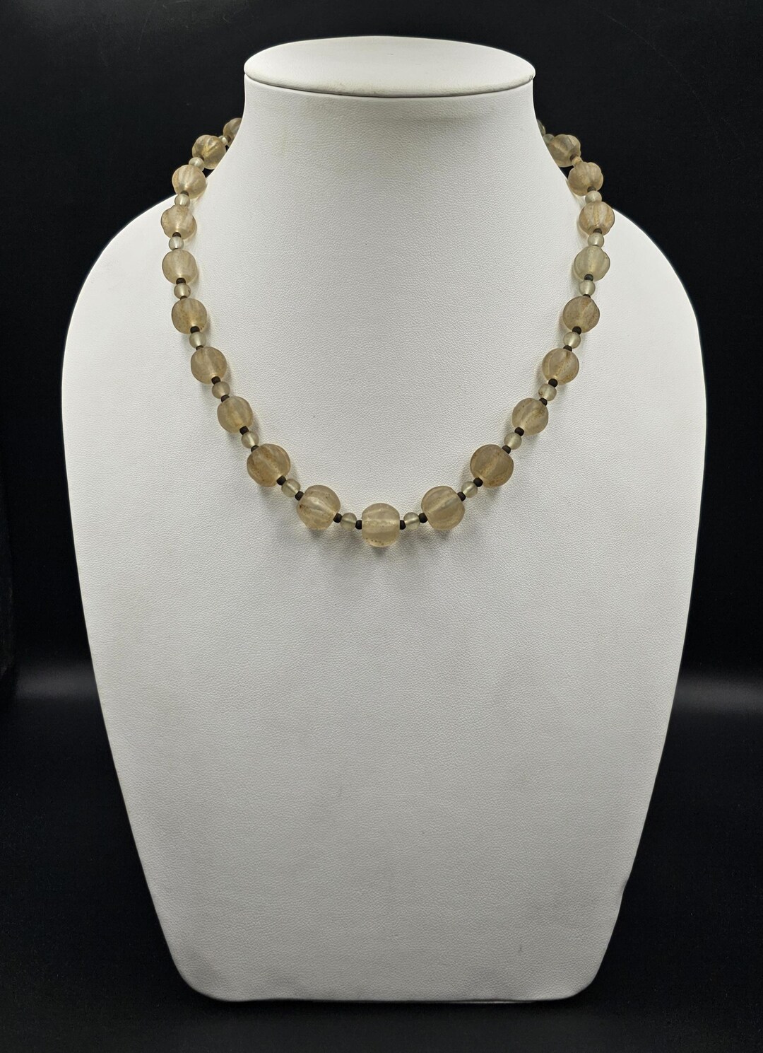 Vintage Afghani Gabree Beaded Necklace Handmade From Afghanistan - Etsy