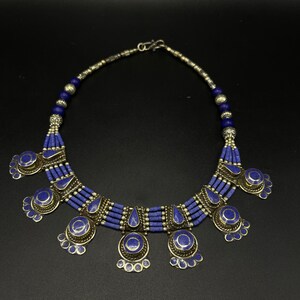 Ancient Handcrafted Tibetan Unique Necklace With Turquoise Stones - Etsy