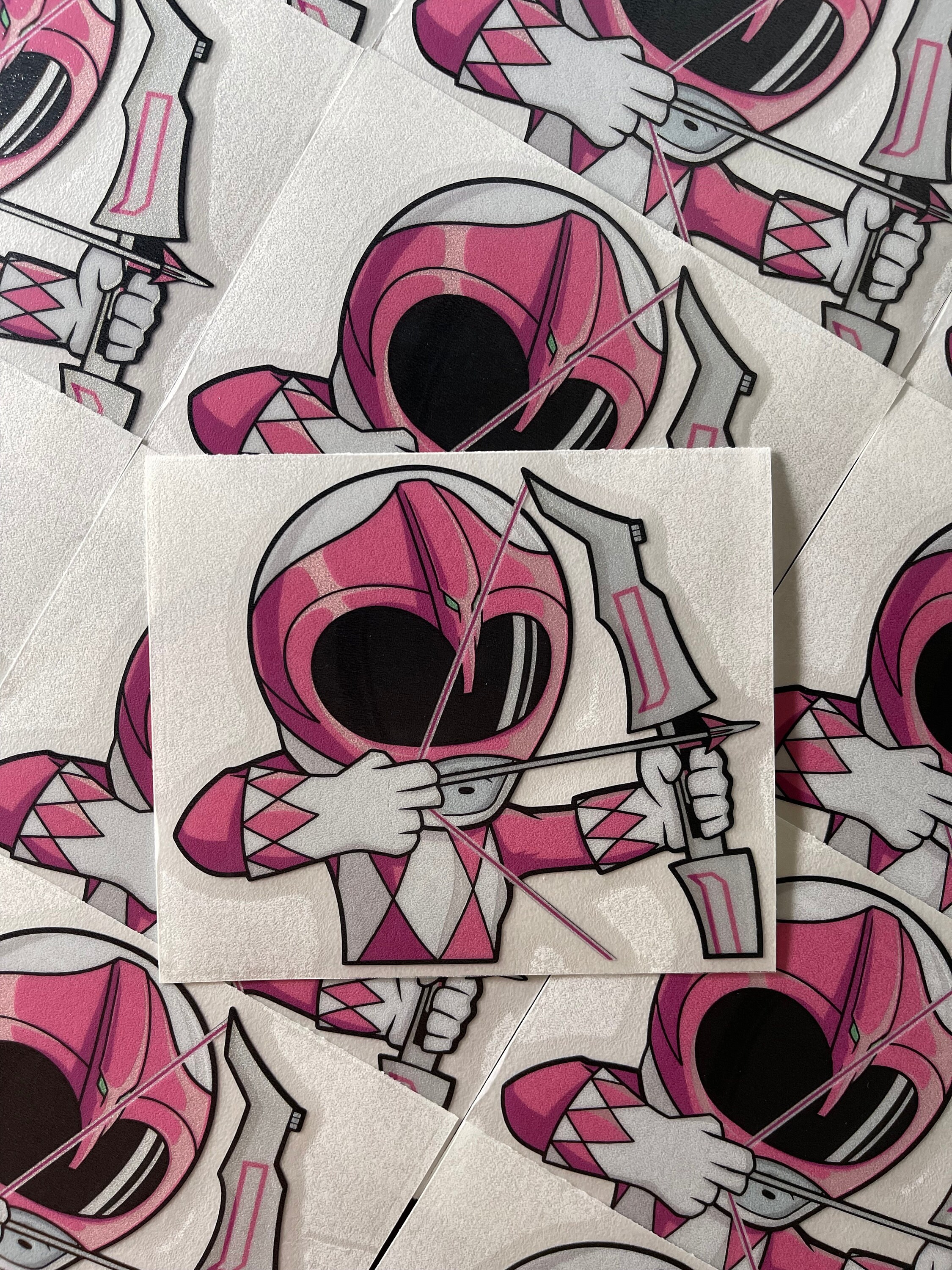 PINK Peeker Sticker / Custom Vinyl Spot Reflective Sticker / Limited ...